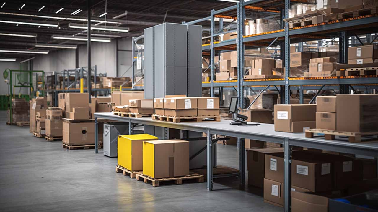Warehouse Packing Stations
